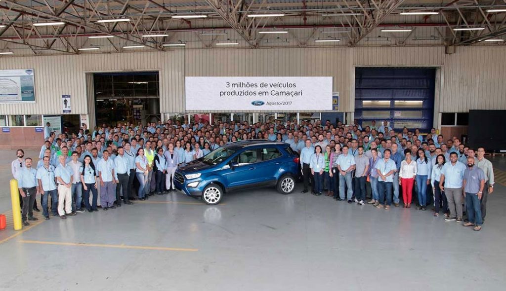 Ford celebró los 3 millones de vehículos fabricados en Camaçari - 16 ...