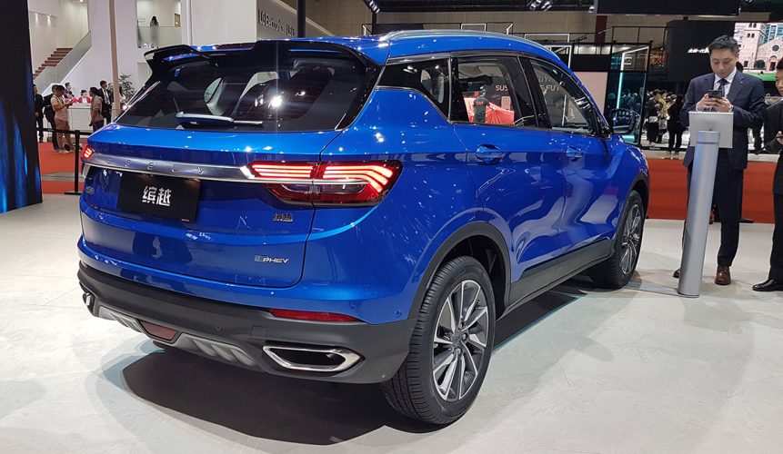 Geely presentó en Shanghai el SUV SX11 MHEV - 16 Valvulas