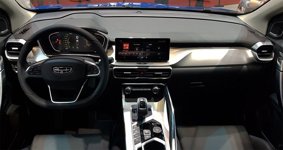 Geely presentó en Shanghai el SUV SX11 MHEV - 16 Valvulas