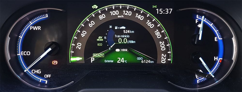 Test Drive Toyota Rav4 Hybrid Limited 4×4 - 16 Valvulas