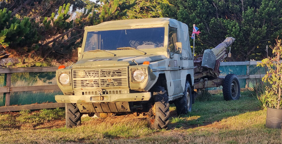 Conocí el Mercedes Benz 230 G del Ejército Argentino que se encuentra ...