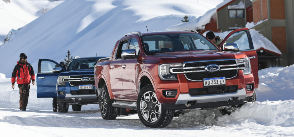 Invierno 2024: Ford Winter Experience en Cariló y Las Leñas con su gama ...